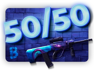 50/50 AUG Case CS2 - ⚡️ Best Skins ⚡️ - Open On BloodyCase