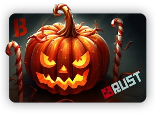 RUST Sugar Pumpkin Case - open on Bloodycase