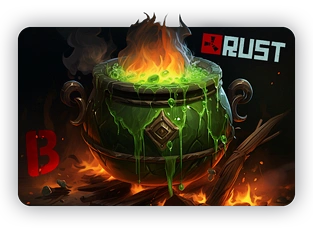 RUST Cauldron Case - open on Bloodycase